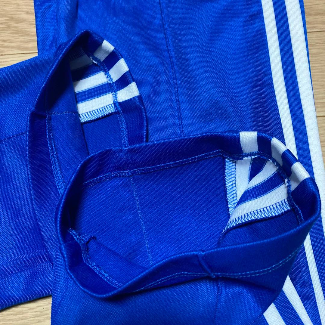 【新品】完売サイズ❗️adidasベッケンバウワー青トラックパンツ　ジャージXL