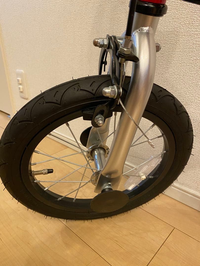 【美品】へんしんバイクX14インチ赤