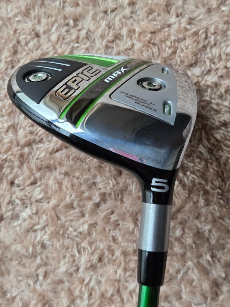 Callaway EPIC MAX FAST フェアウェイウッド 5W S 右
