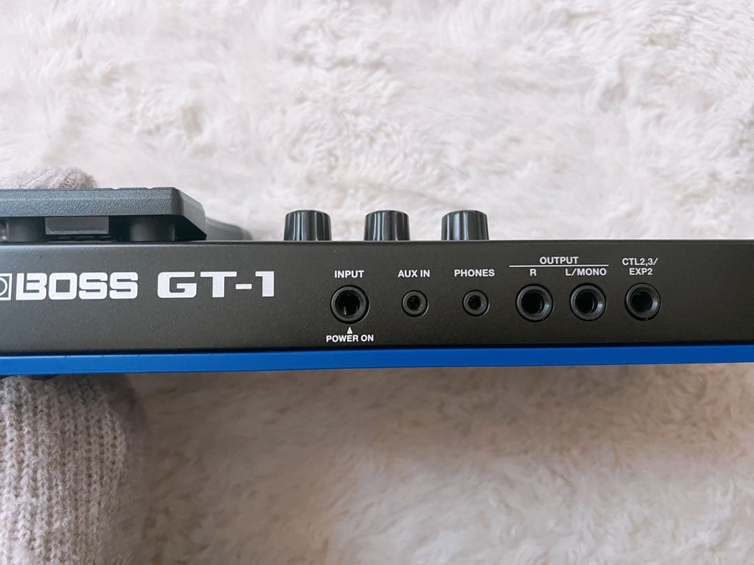 BOSS GT-1エフェクター、純正ACアダプター PSA-100 セット