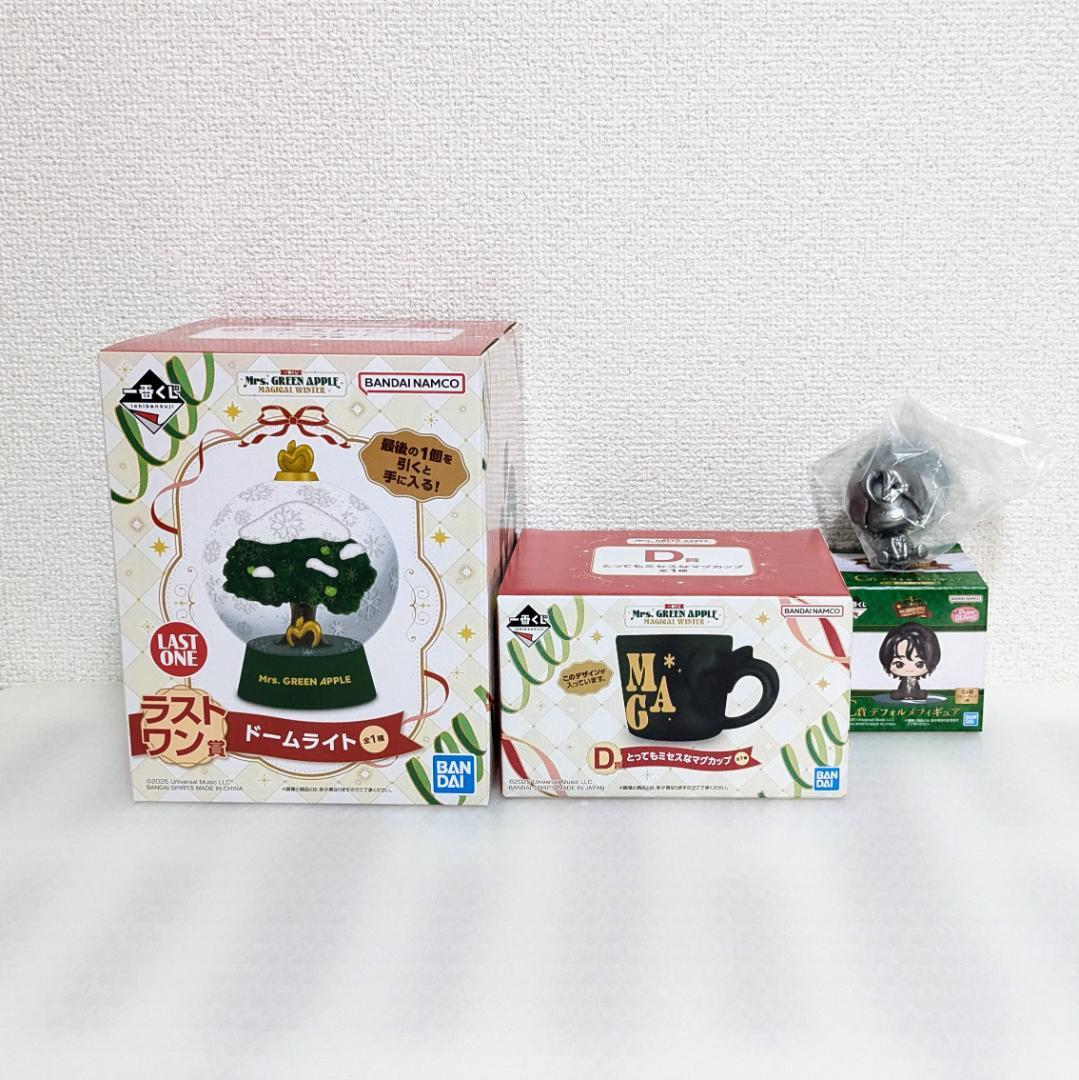 一番くじ　Mrs. GREEN APPLE ラストワン賞＆D賞 マグカップ＋