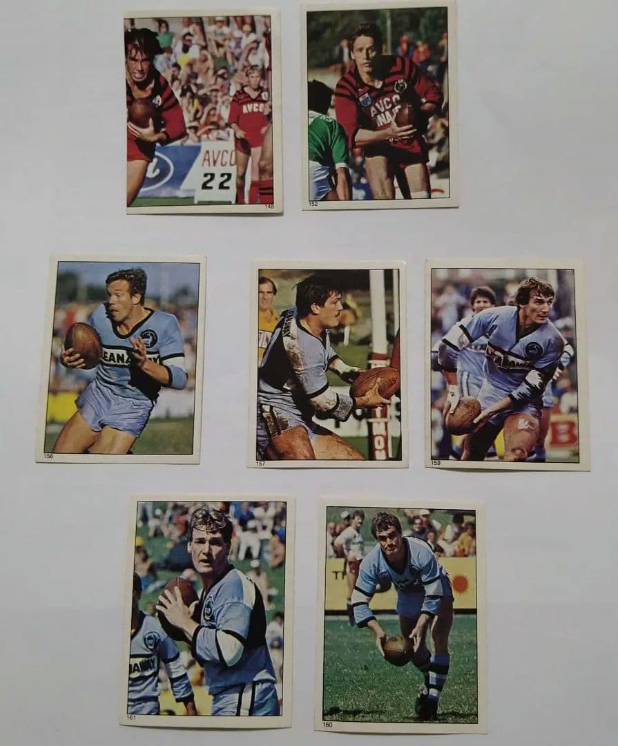 その他 SCANLENS 1984 NRL RUGBY LEAGUE STICKERS