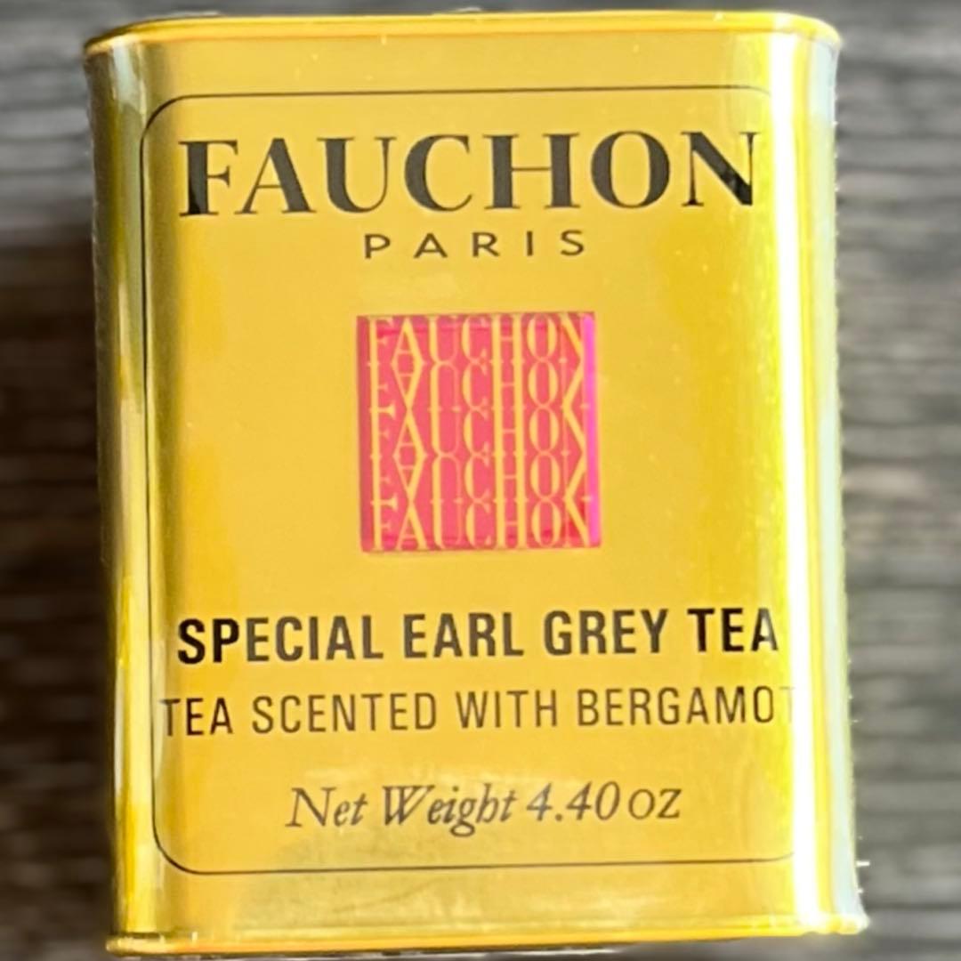 FAUCHON 紅茶 ①ブレンド×３②アールグレイ×２③ダージリン×１　合計６缶