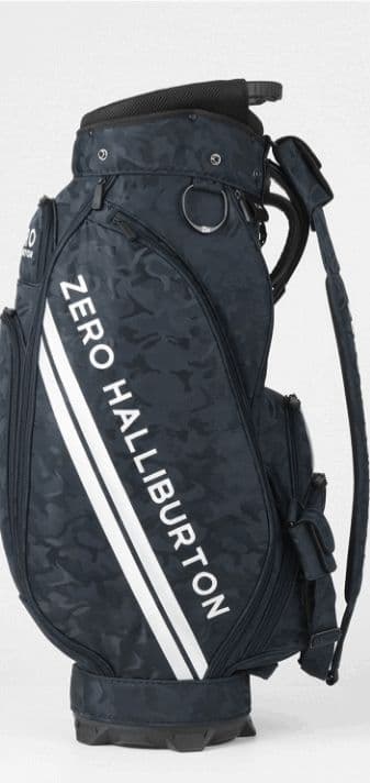 【超美品】ZERO HALLIBURTON キャディバッグ ネイビー