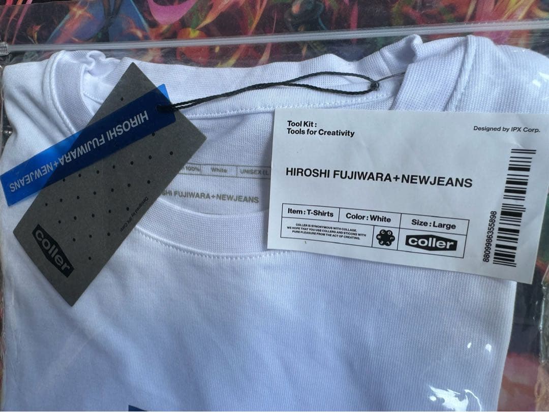 NewJeans x Hiroshi Fujiwara Tシャツ VER.6