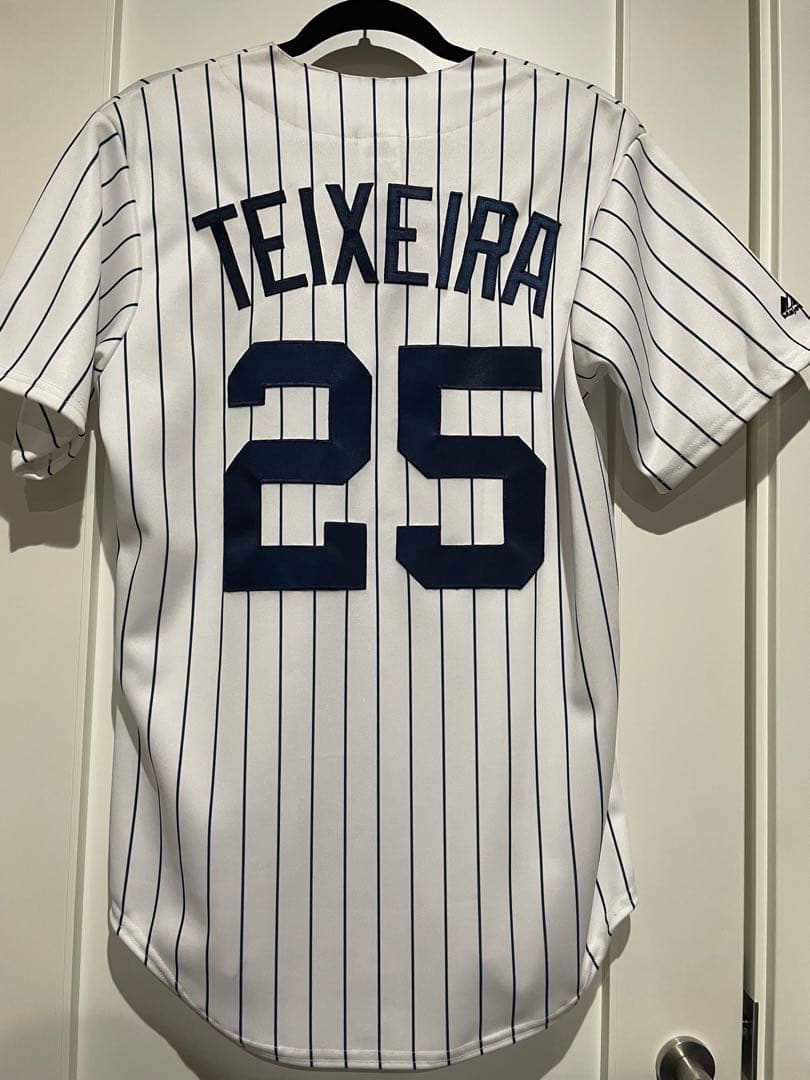 【希少・新品・未着用】MLB ヤンキース マーク・テシェイラ レプリカS
