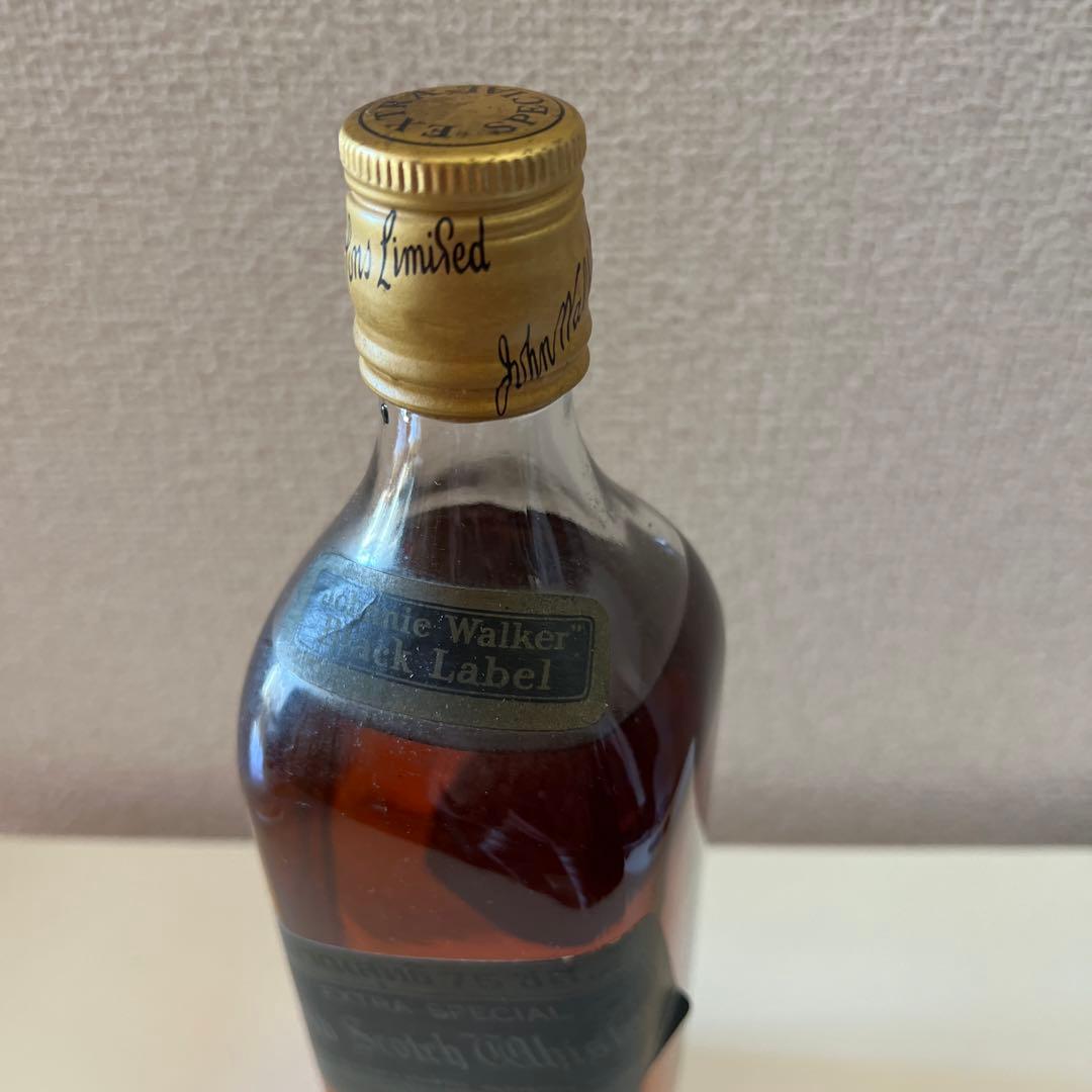 ジョニーウォーカーブラックラベル　700ml 古酒
