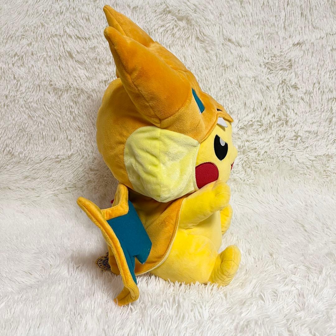 ポケモンセンターメガトウキョーのピカチュウ メガサイズ ぬいぐるみ タグ付き
