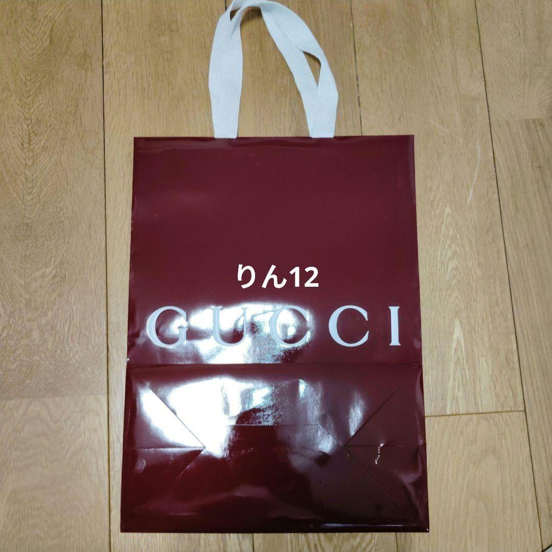 紙袋　ショッパー　エコバッグ　ギフト　手提げ袋　プレゼント　GUCCI　グッチ