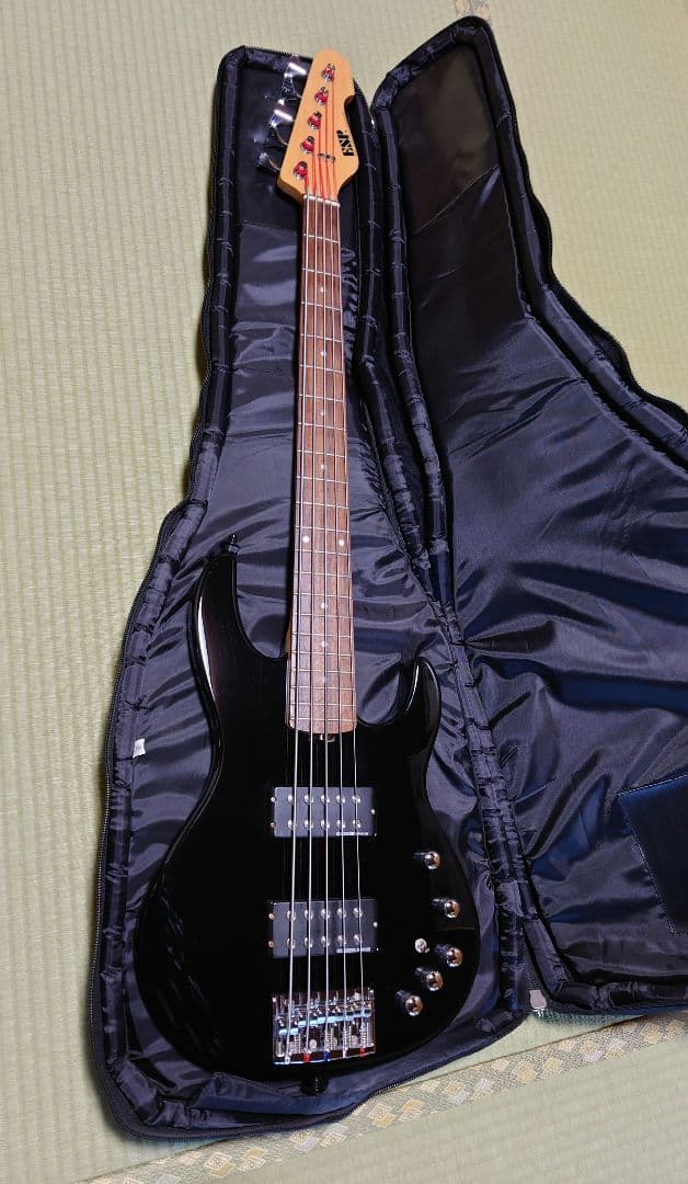 【jjj】ESP AP-SL5 5弦ベース ESP純正ソフトケース付き