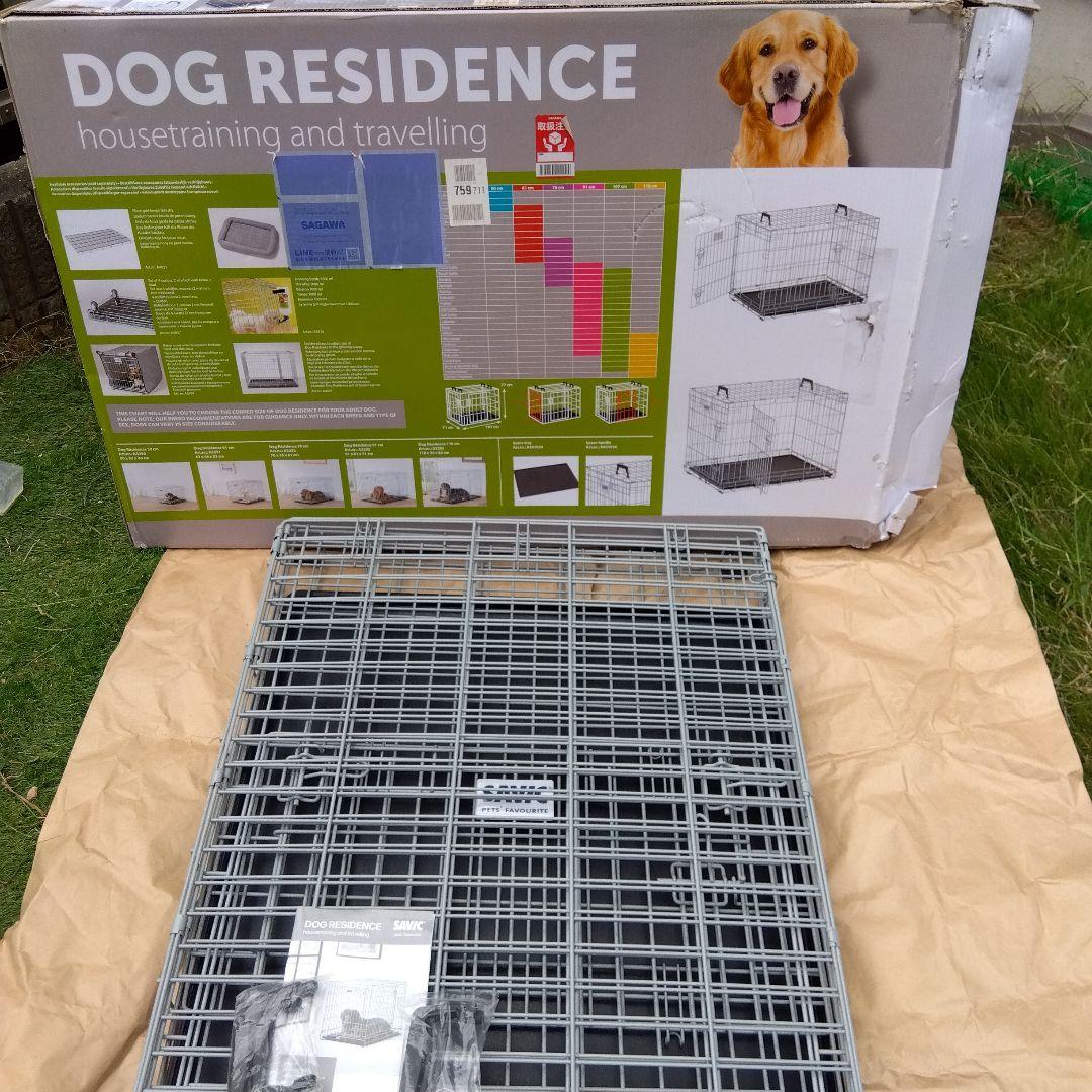 SAVIC DOG RESIDENCE 新品未使用品XL折りたたみ式ケージ