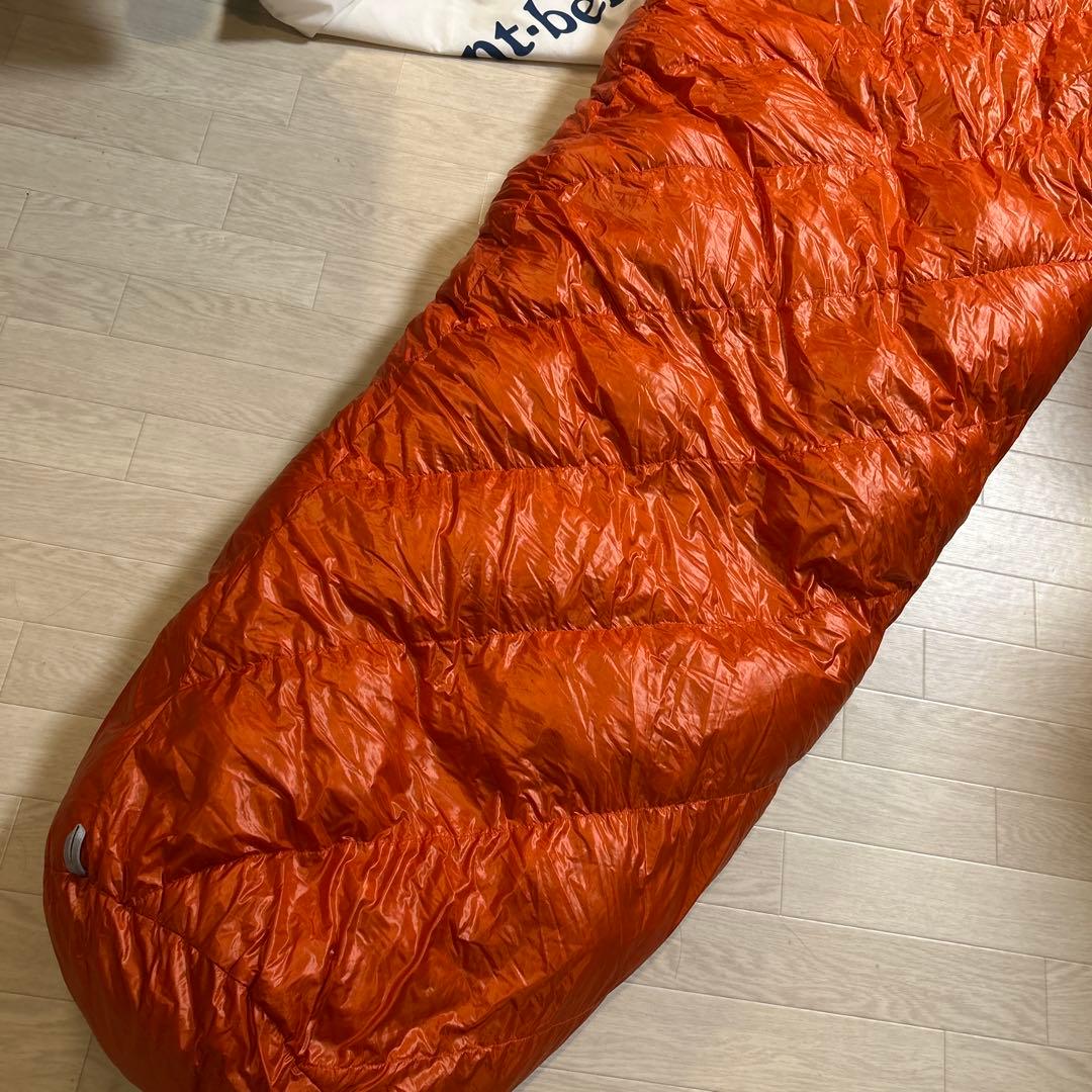 mont-bell ダウンハガー　#1 アルパイン　収納袋欠品　ダウンシュラフ