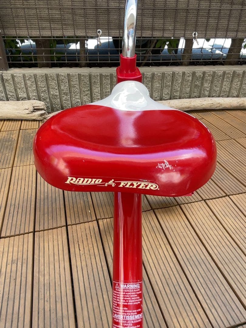 美品　Radio Flyer ラジオフライヤー クラシック トライク 三輪車　赤