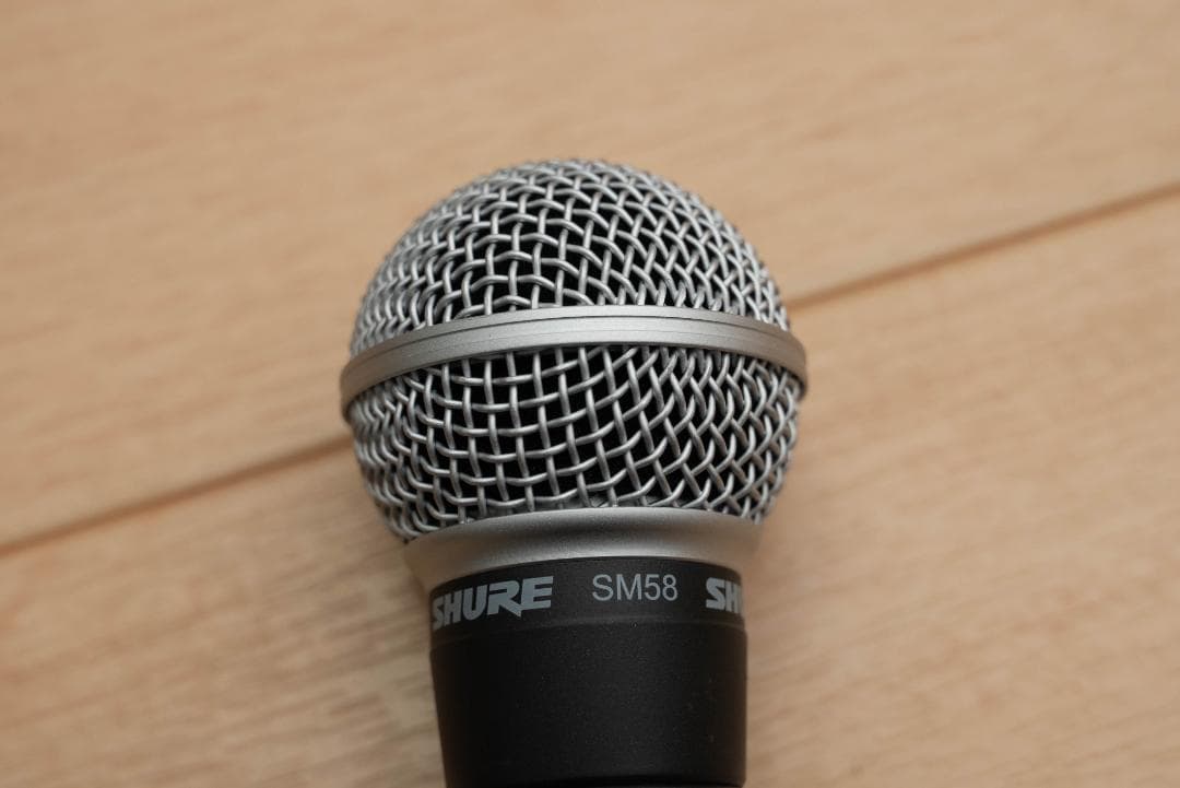【美品】Shure SM58 ダイナミックマイク②