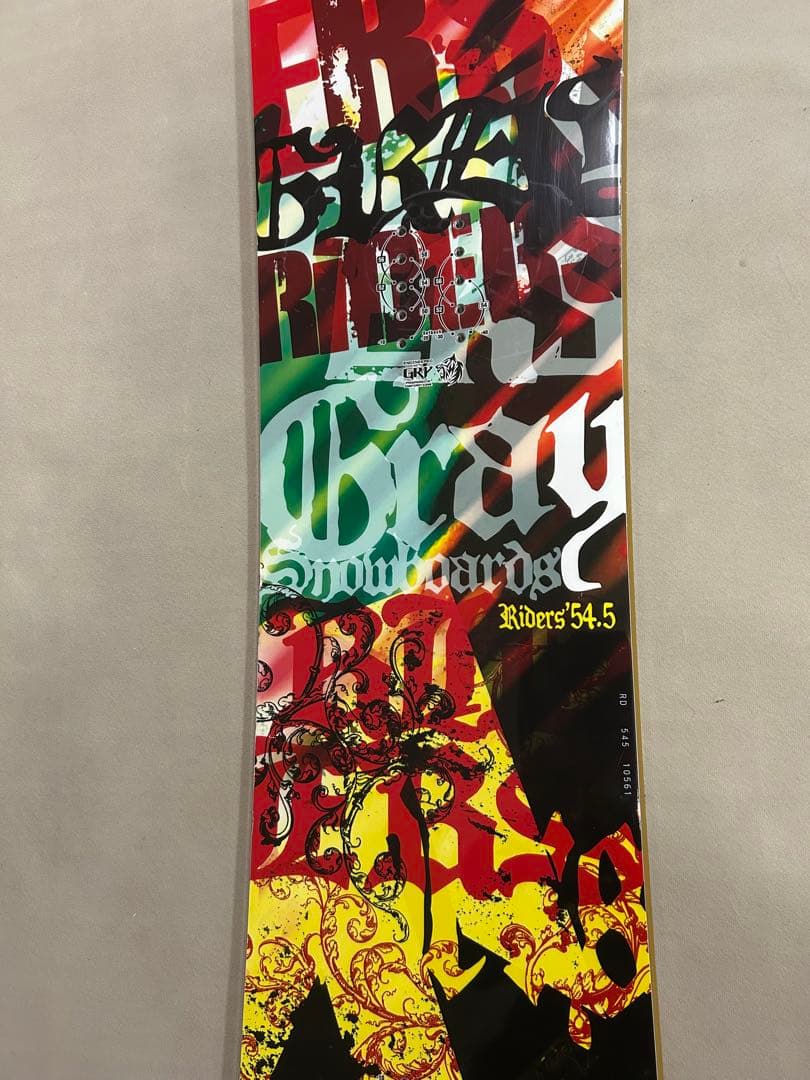 スノーボードGRAY BOARDS RIDERS'154.5