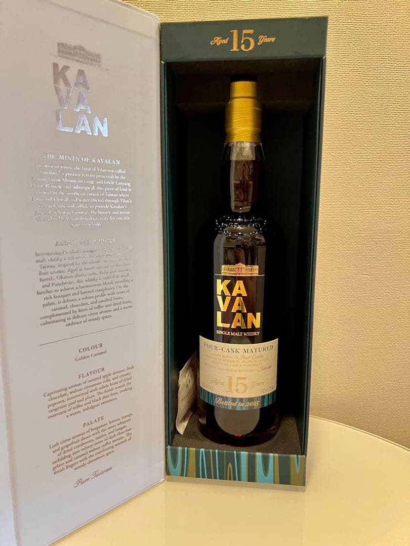KAVALAN カバラン　15年熟成　FOUR-CASK MATURED