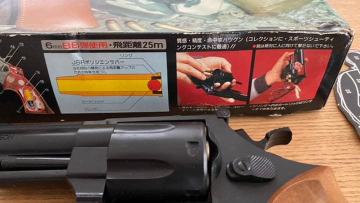 S&W 44マグナム M-29 4インチ　モデルガン　エアーシューティングガン