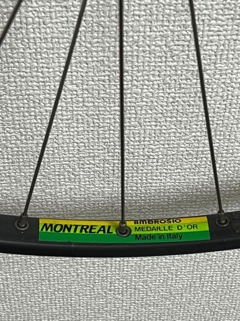 【イタリア製】Montreal Ambrosioリムセット 自転車 ロードバイク