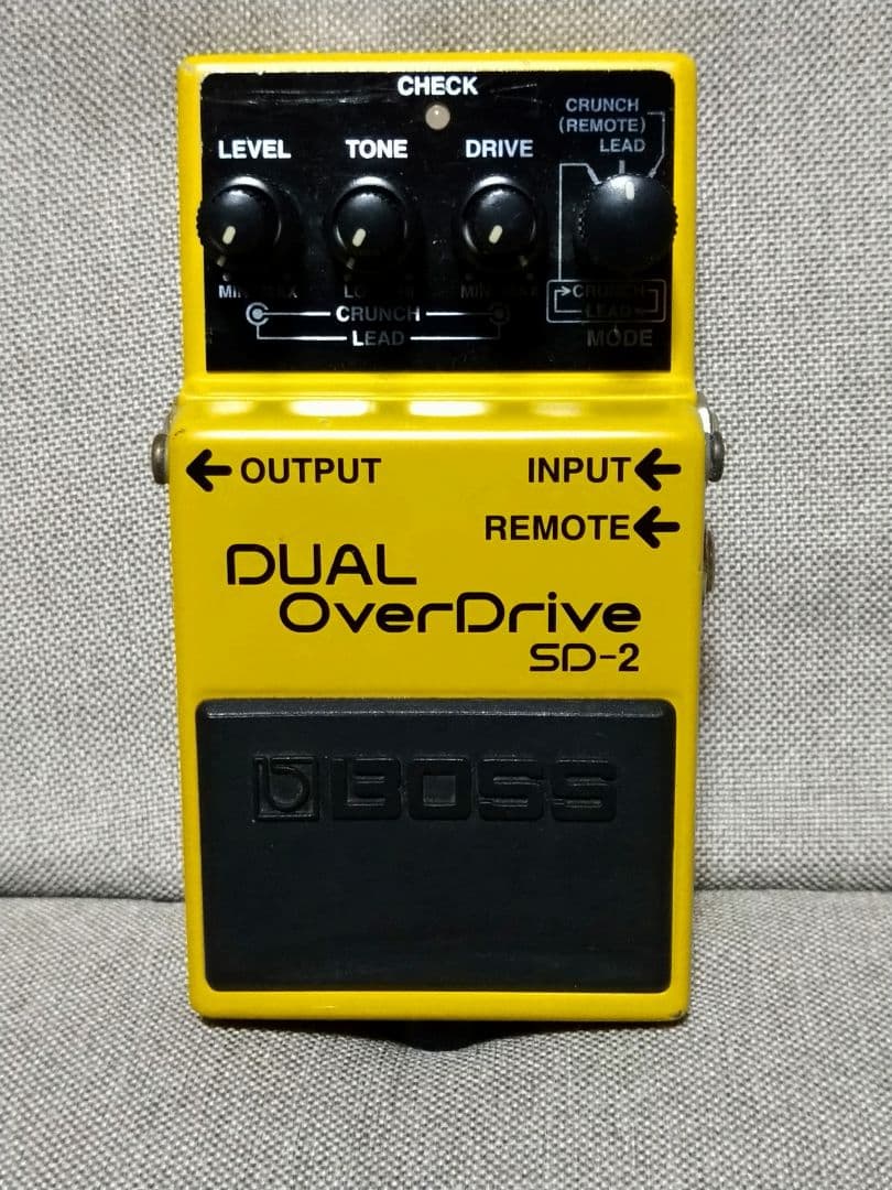ギター BOSS DUAL OverDrive SD-2