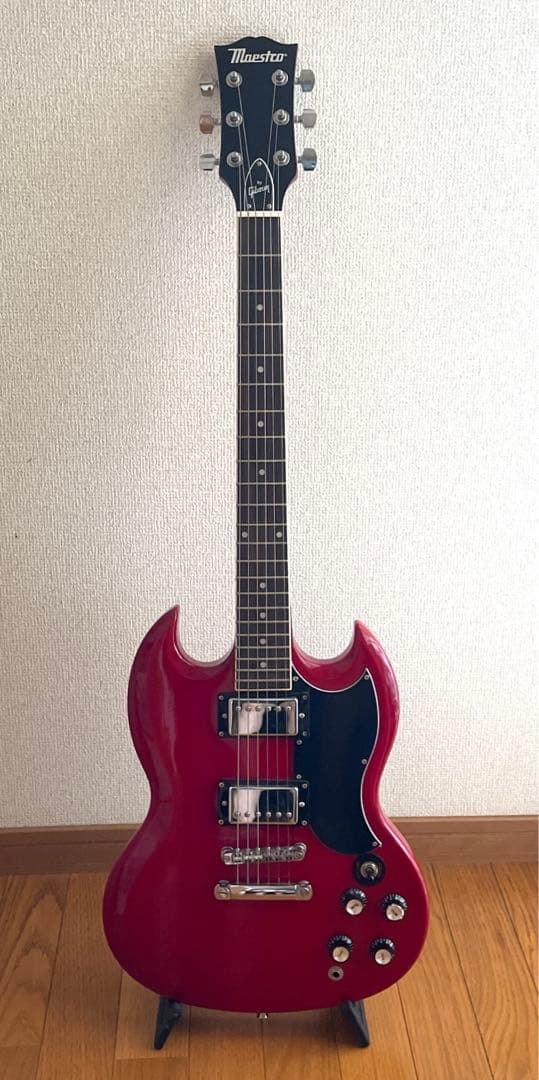 Maestro by Gibson SG レッド