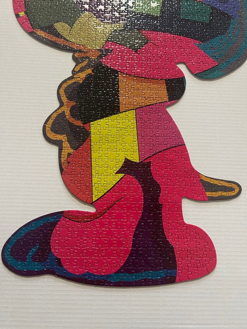 【完成品】スヌーピー KAWS ジグソーパズル 1000ピース パズル