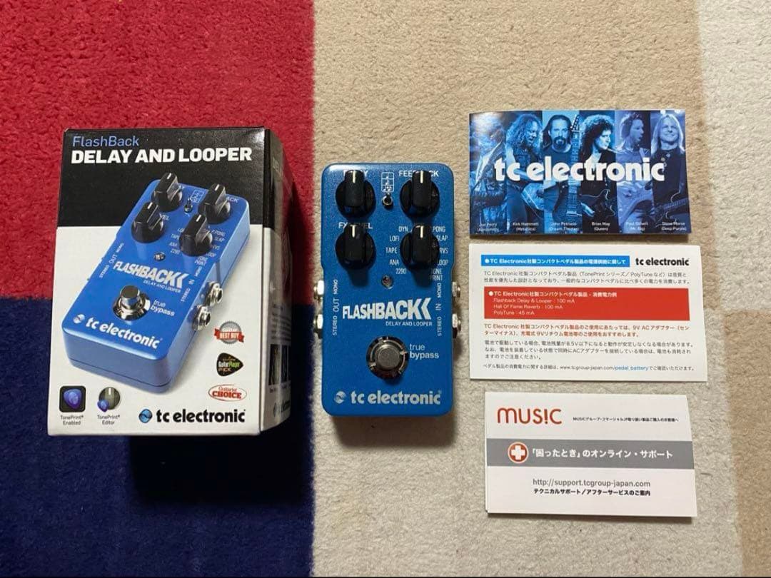 ギター tc electronic Flashback Delay and Looper
