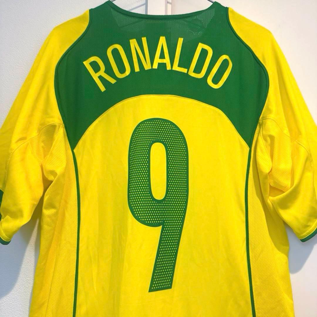 NIKE 2004 ブラジル代表 ロナウド RONALDO ユニフォーム シャツ