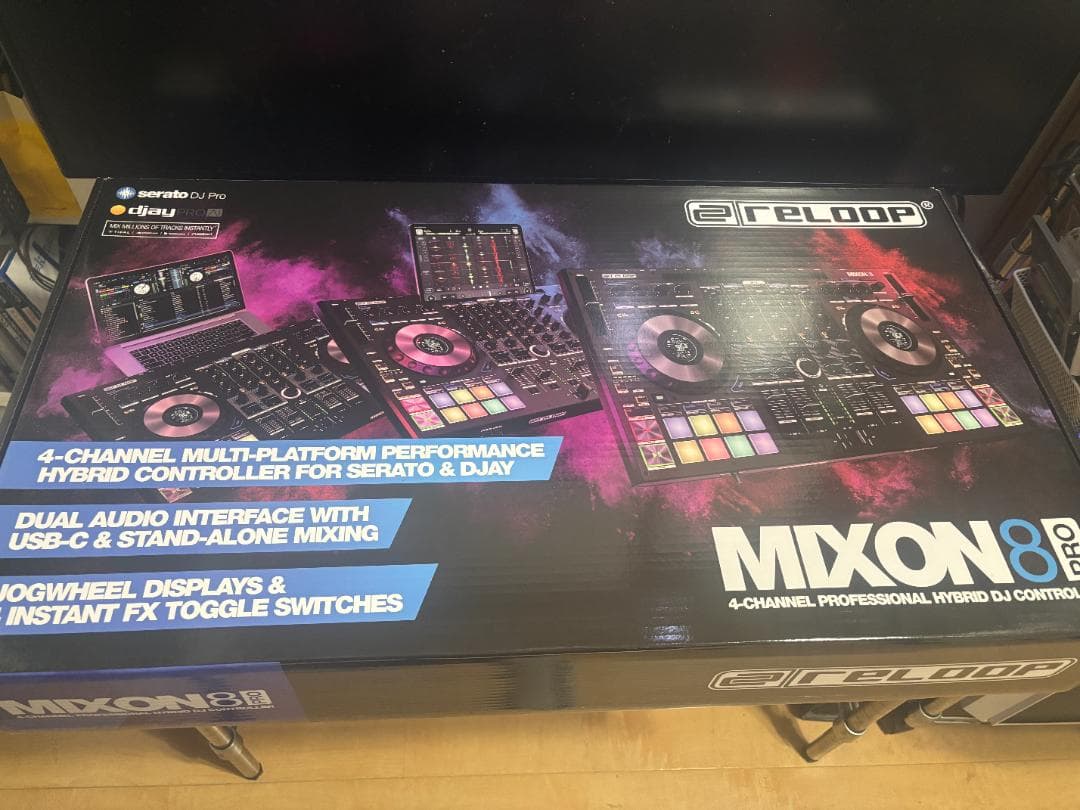 【6/22まで値下げ】RELOOP Mixon 8 Pro DJコントローラー