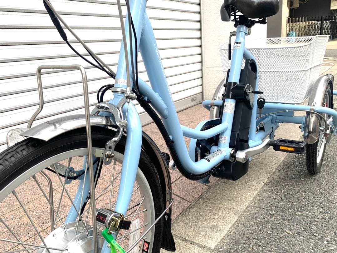 送料無料AshiakuCharlie電動三輪自転車5.8Ah 20-16インチ