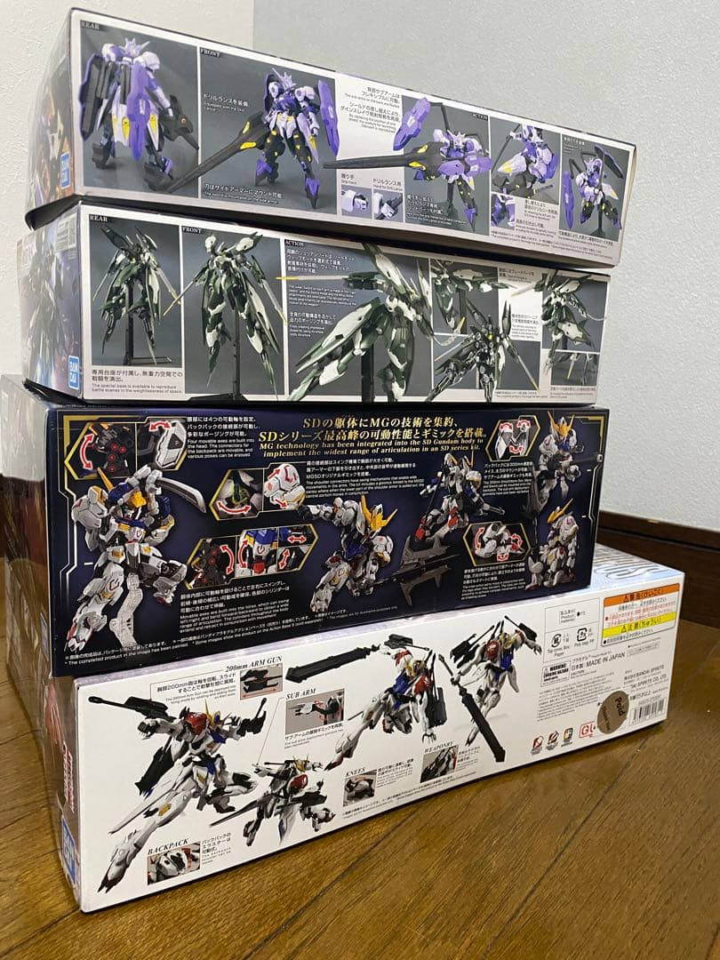 鉄血 ガンプラ4点セット MG バルバトスルプス