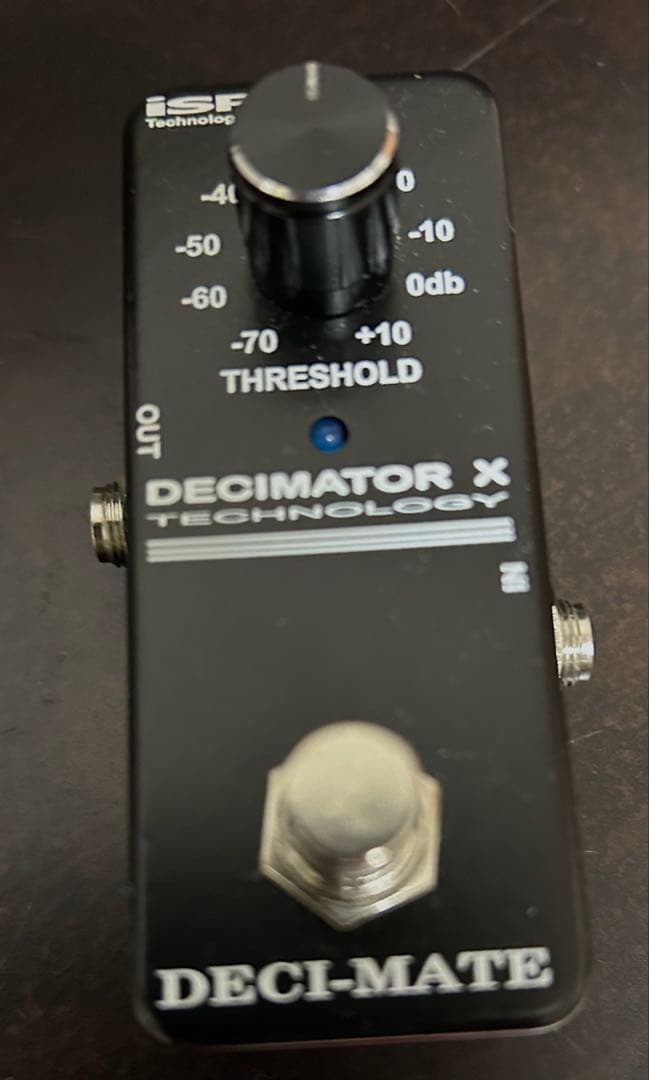 isp DECIMATOR X ギターエフェクター　ノイズリダクション