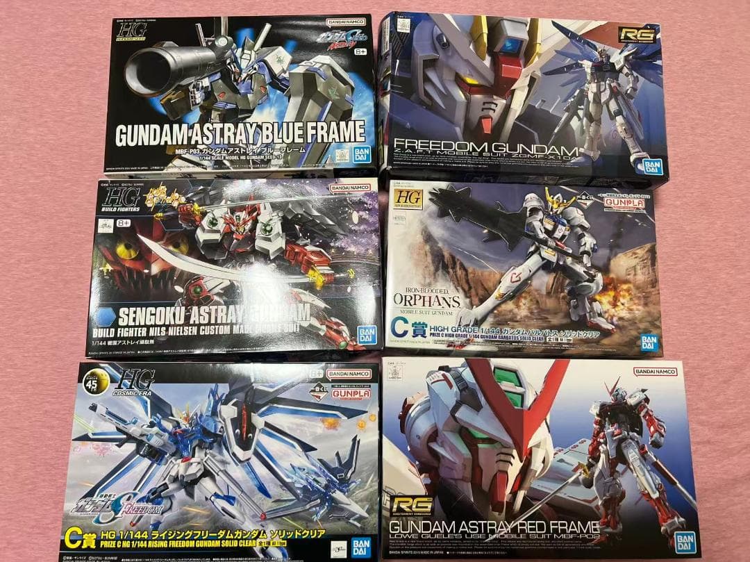 ガンプラ6種まとめ売りセット