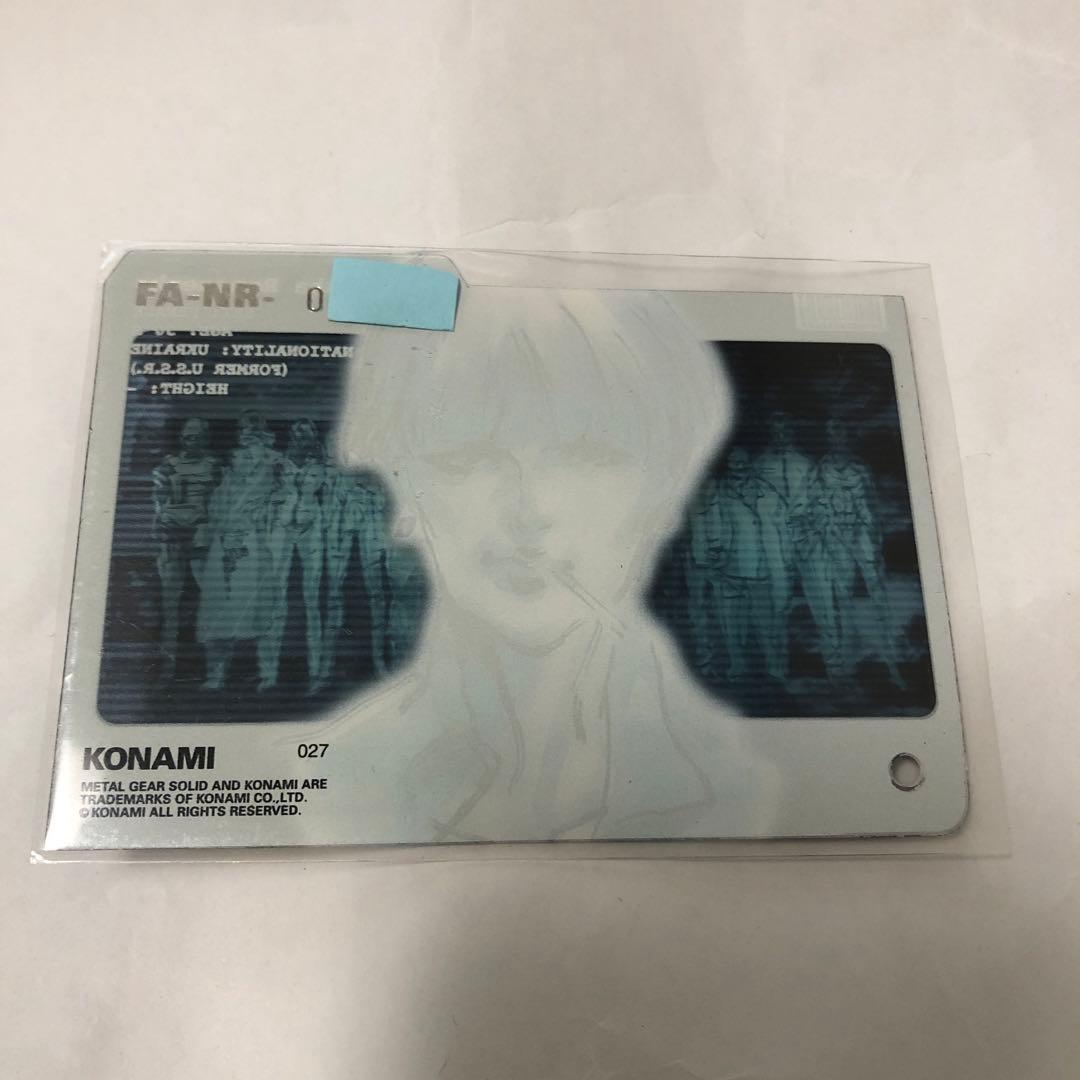 その他 L GEAR SOLID Trading Card GRIZZLY 27