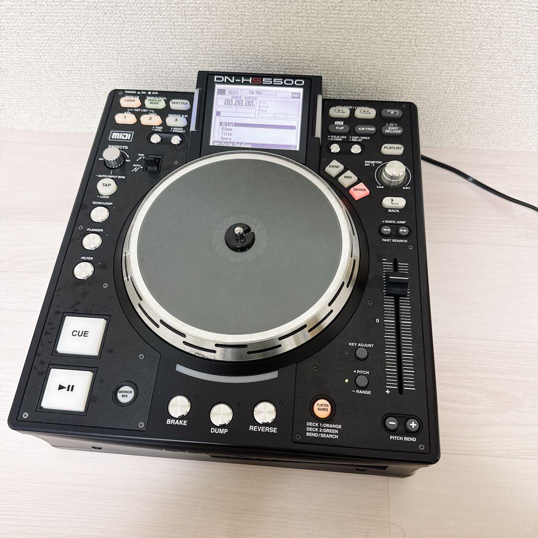 2326【歴史的名機】DENON　デノン DN-HS5500　データファイルDJ