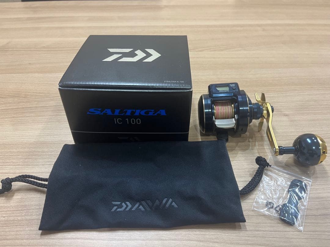 Daiwa Saltiga IC 100 両軸リール　ソルティガ