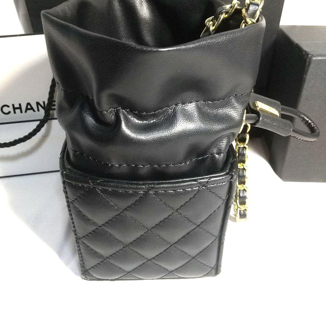 新品未使用CHANELチェーンショルダミニマトラッセ巾着VIP限定ノベルティ