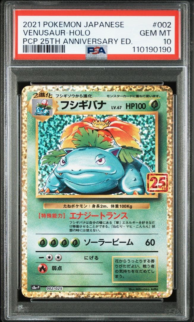25th リザードン　フジギバナ　カメックスpsa10 3連番
