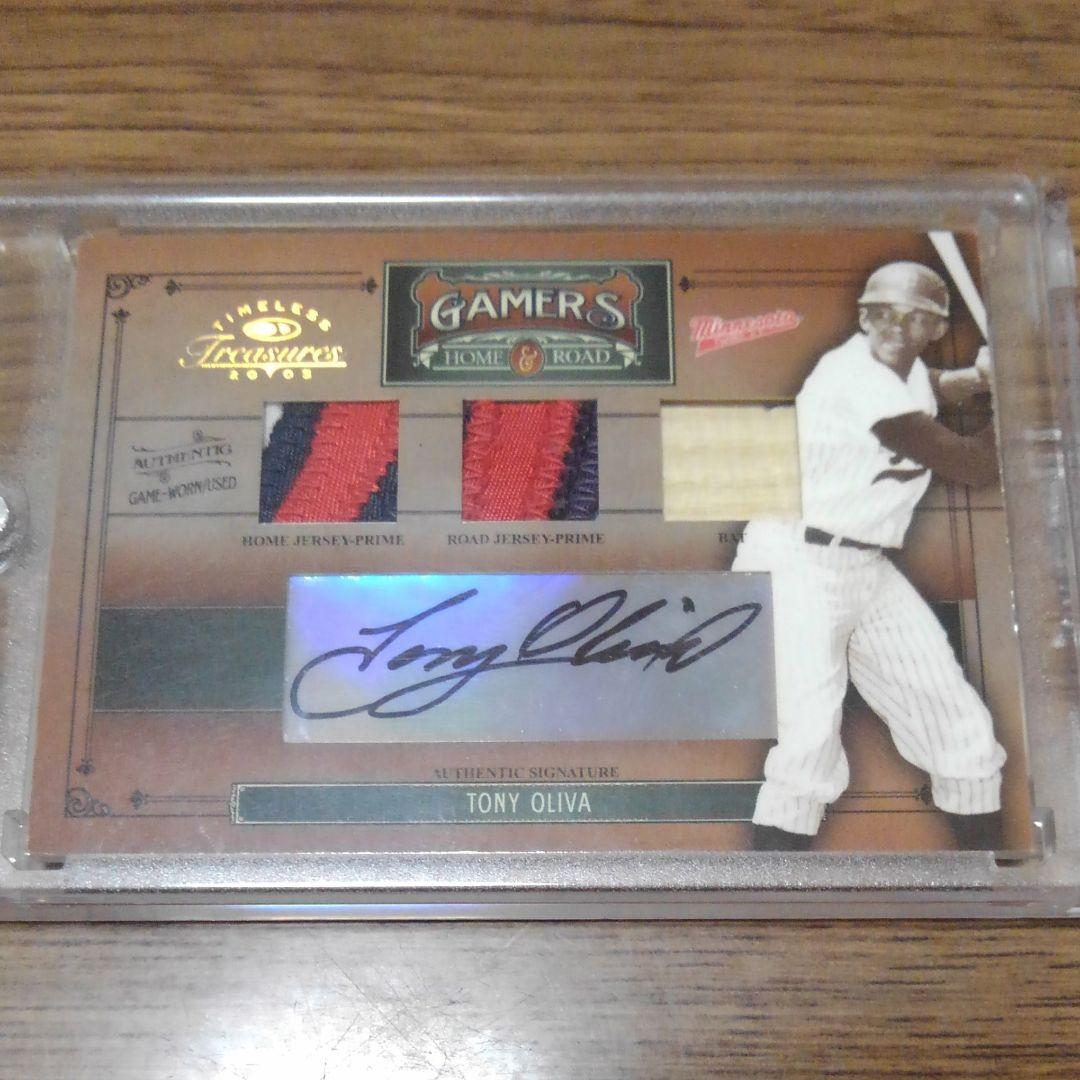 MLB 2021 ＨＯＦ TONY OLIVA auto 5シリ