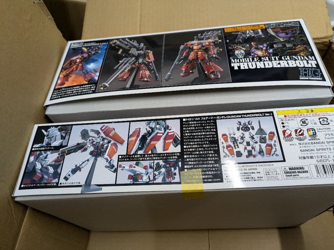 GUNDAM THUNDERBOLT HG 1/144セット