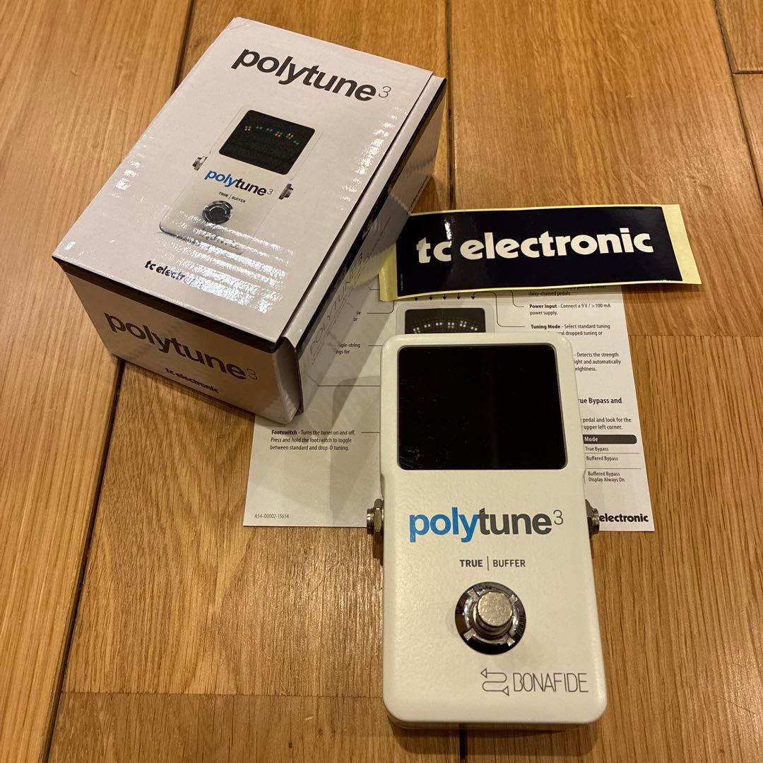 tc electronic polytune 3 ペダルチューナー