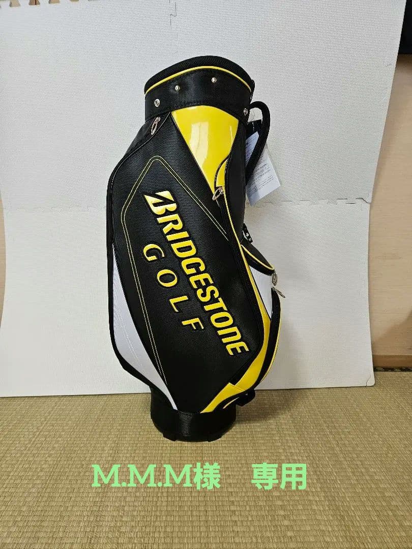 【M.M.M】BRIDGESTONE GOLF キャディバック新品　未使用