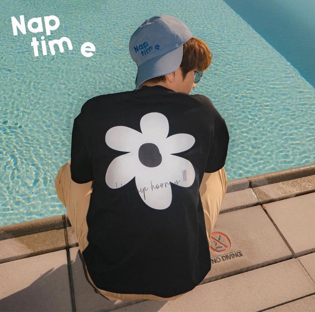 ナップタイム　naptime. Nissy 西島隆弘　Tシャツ　ブラックホワイト