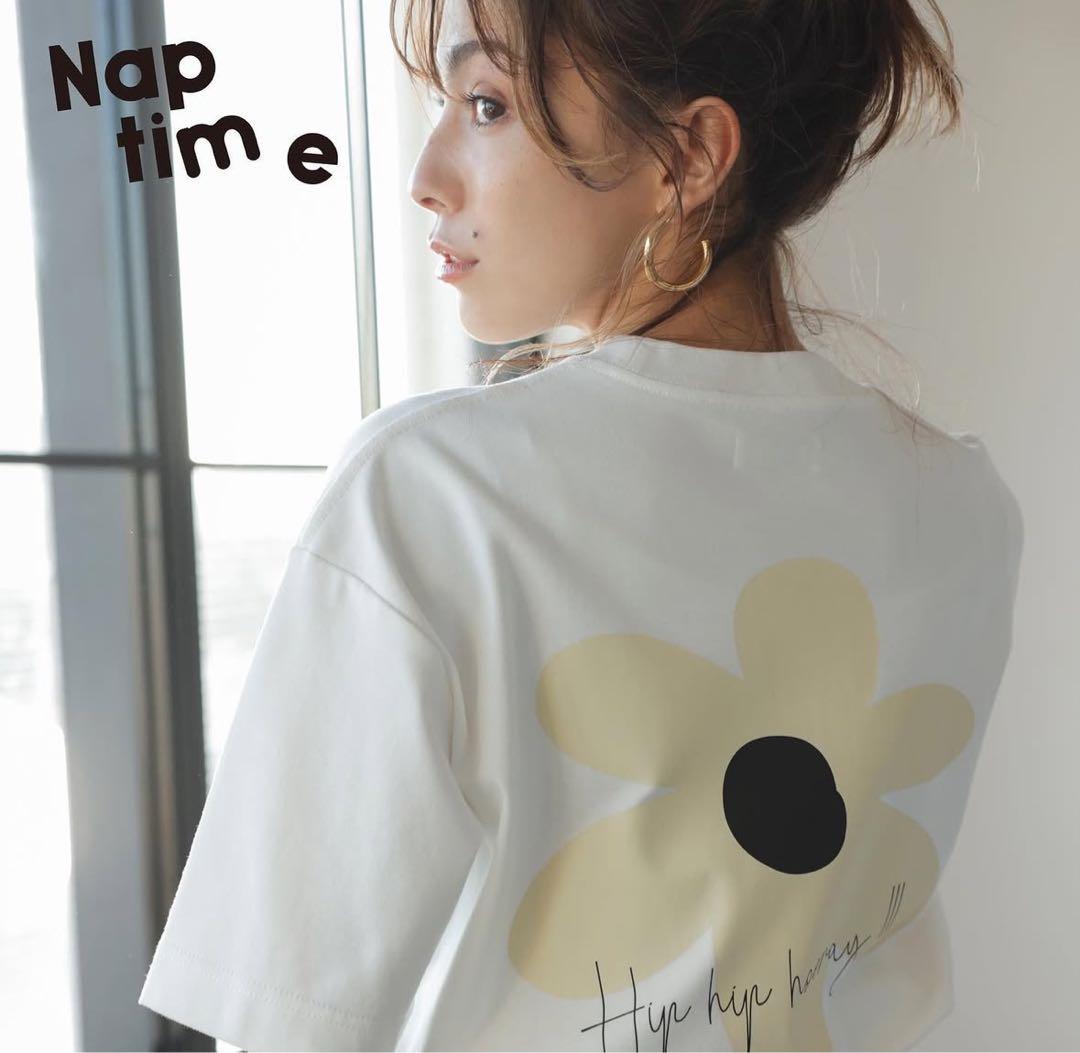 ナップタイム　naptime. Nissy 西島隆弘　Tシャツ　ブラックホワイト