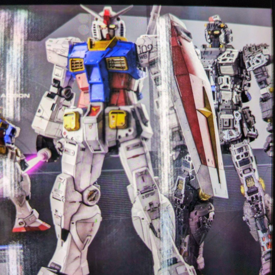 PG.1/60ＵNLＥASHED.RX-78-2ガンダム。
