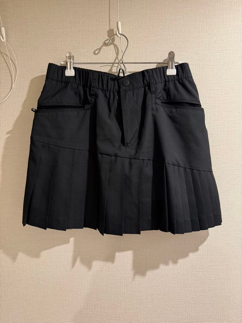 シュガーパーリーゲイツ黒 プリーツスカート レディース ゴルフ　サイズ1