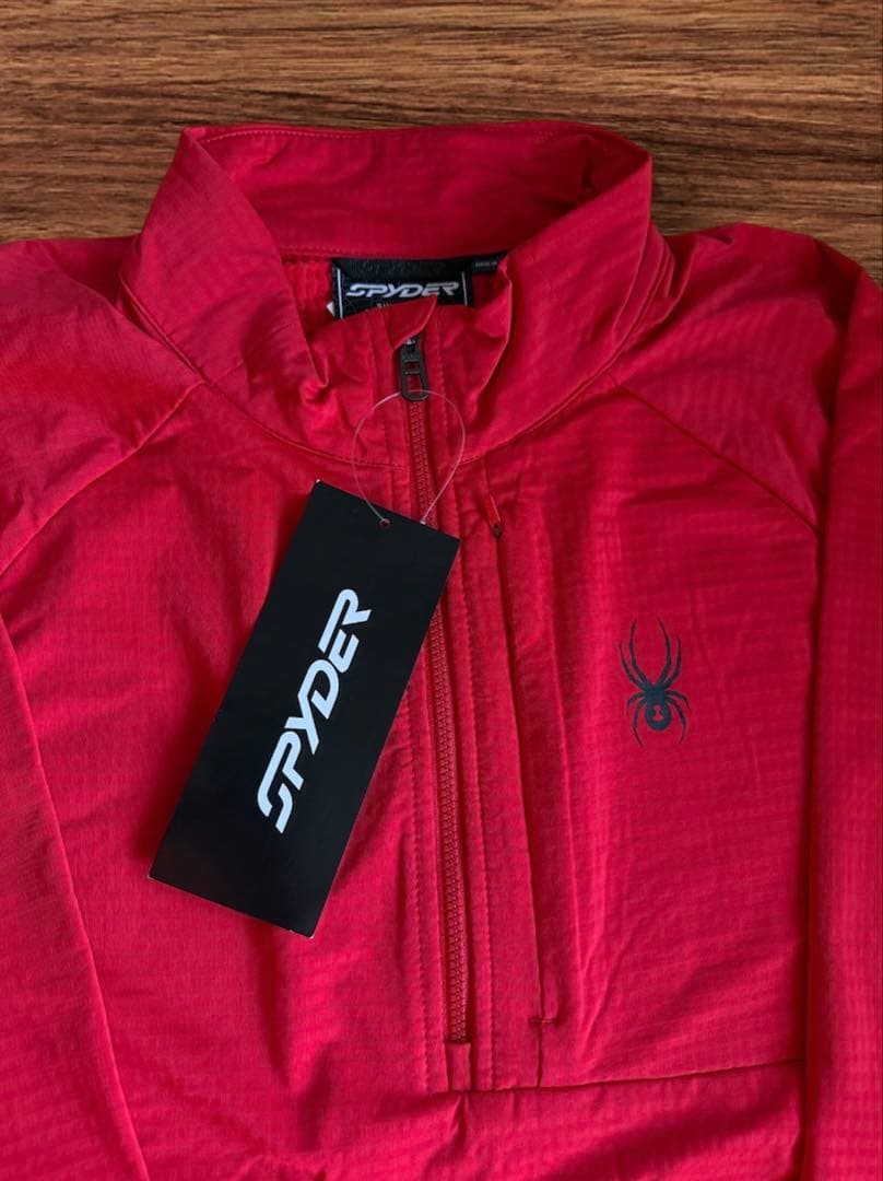 新品 SPYDER GROWLER FLEECE 1/2 ZIP SPR-XL