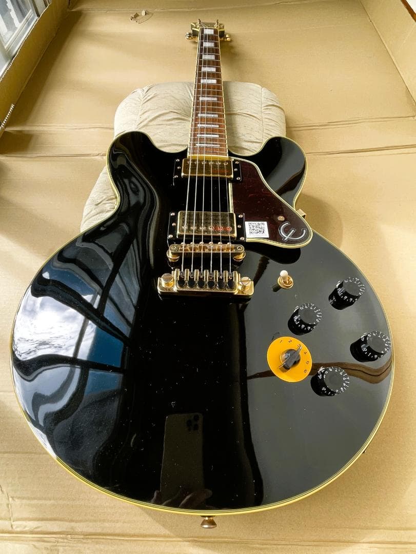 タ*ケ様 【超美品】Epiphone BB.King Lucille Ebony