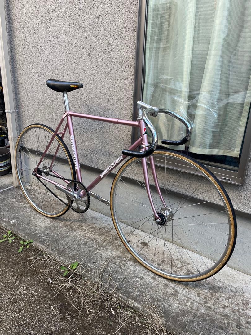 ブリジストンフレーム競輪NJS自転車中古　ピストトラック練習に