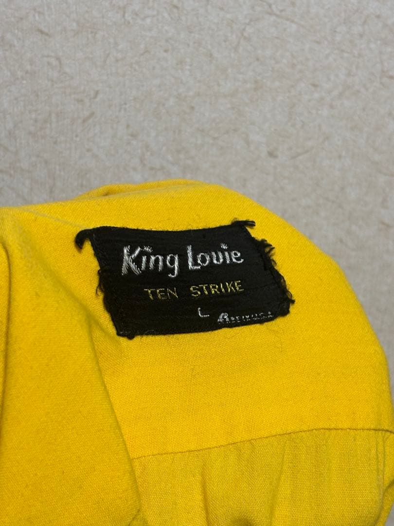 King Louie 60s vintage レーヨンボウリングシャツ