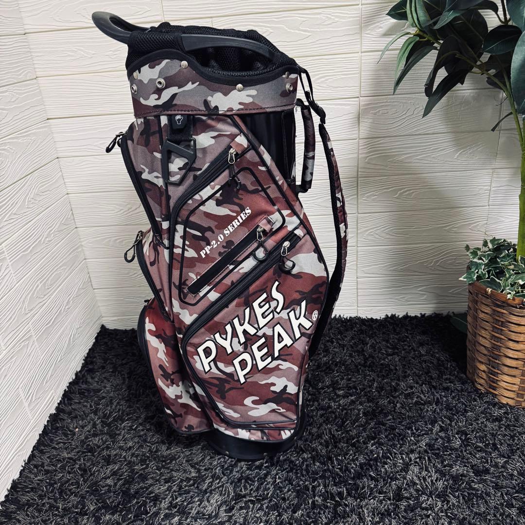 ☆PYKES PEAK☆パイクスピーク☆キャディバッグ☆9.5型☆【14分割】